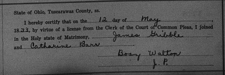 One House’s Story: The Gribble Family – Tuscarawas County Stories