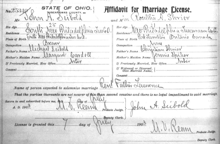 One House’s Story: The Seibold Family – Tuscarawas County Stories